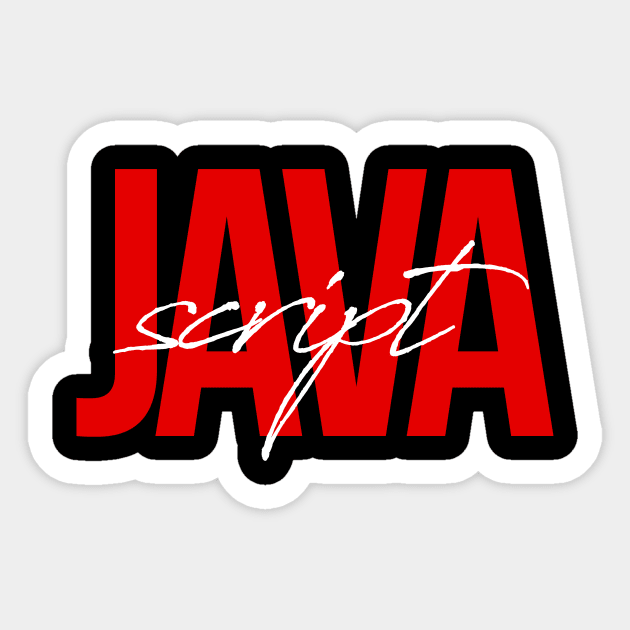 Java Script - Java Script - Sticker | TeePublic